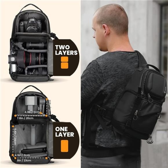 Bags | Camera Sling Bag Dslr Sling Pack Backpack Camera Bag Backpack ...